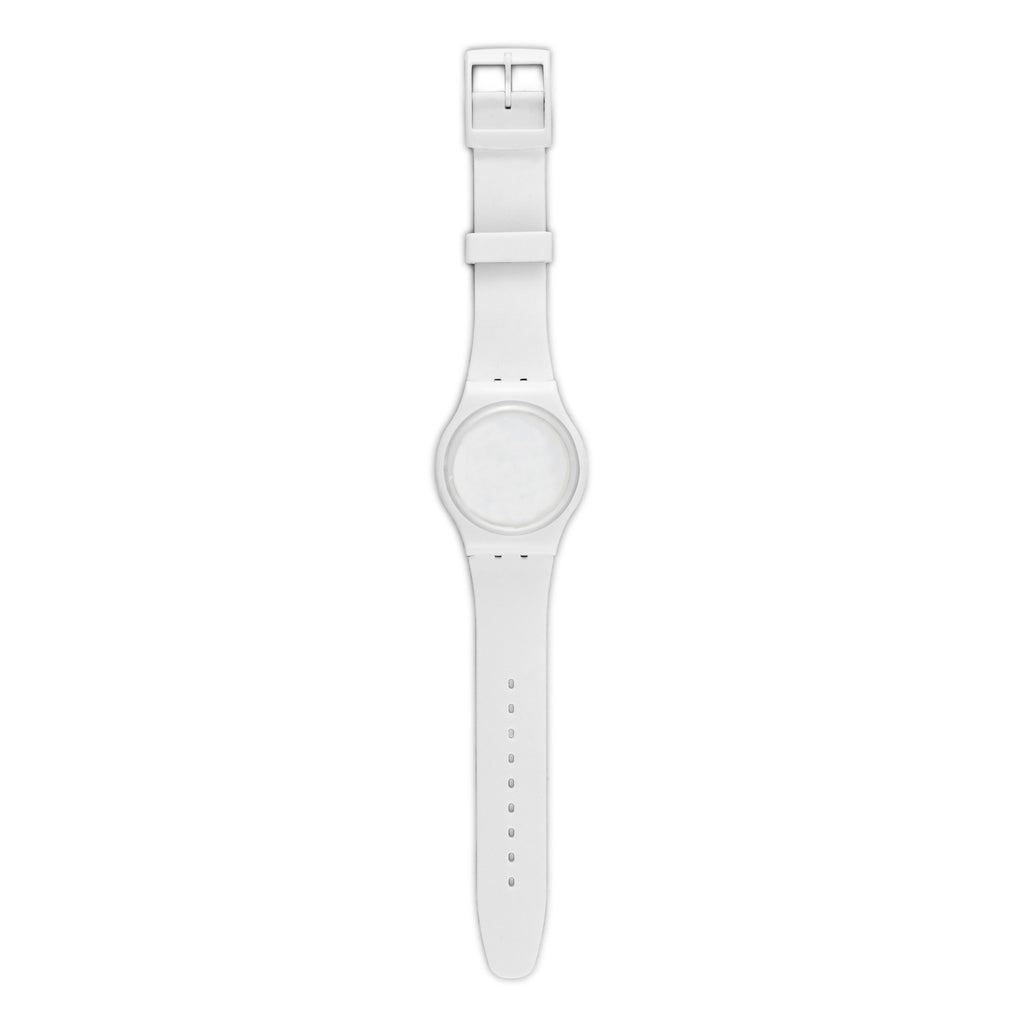 timeless watch - white – Steal Time Back | Now Watches & Mindfulness Tools